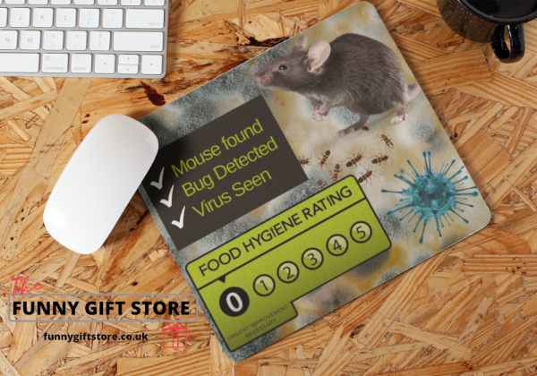 Mice Bugs and Virus Mouse Mat - Funny Gift Store